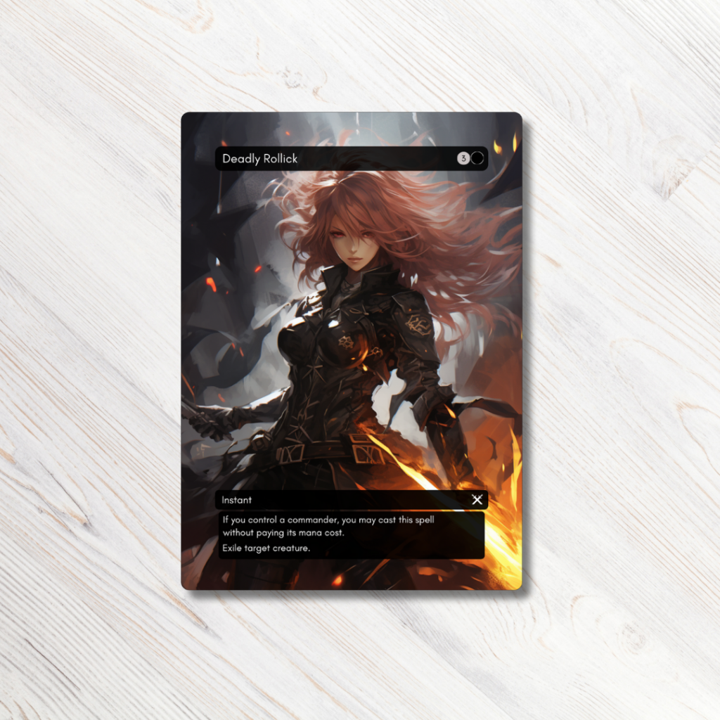 Deadly Rollick MTG Proxy (Anime)