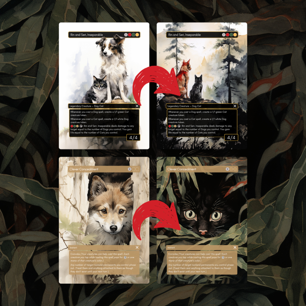 MTG Proxy Commander Starter Pack: Rin and Seri, Inseparable - The Proxy ...