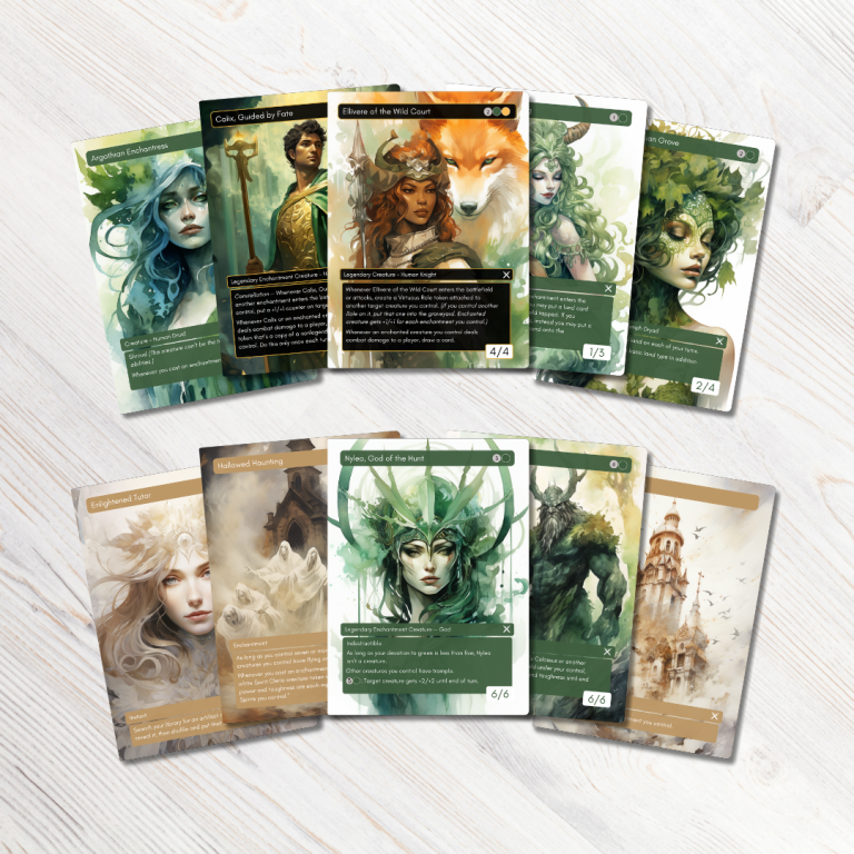MTG Proxy Commander Precon Upgrade Pack: Virtue and Valor