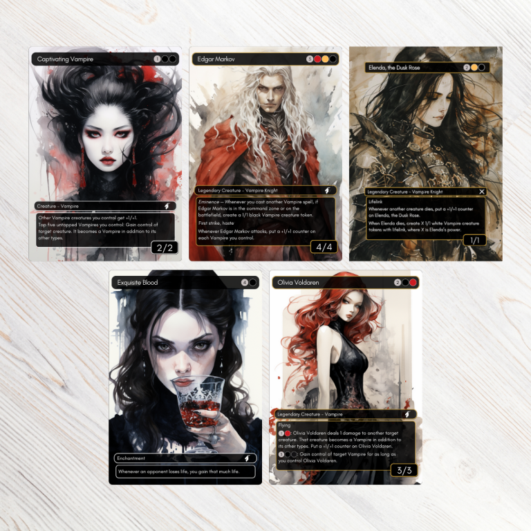 MTG Proxy Commander Starter Pack: Edgar Markov - The Proxy Forge ...