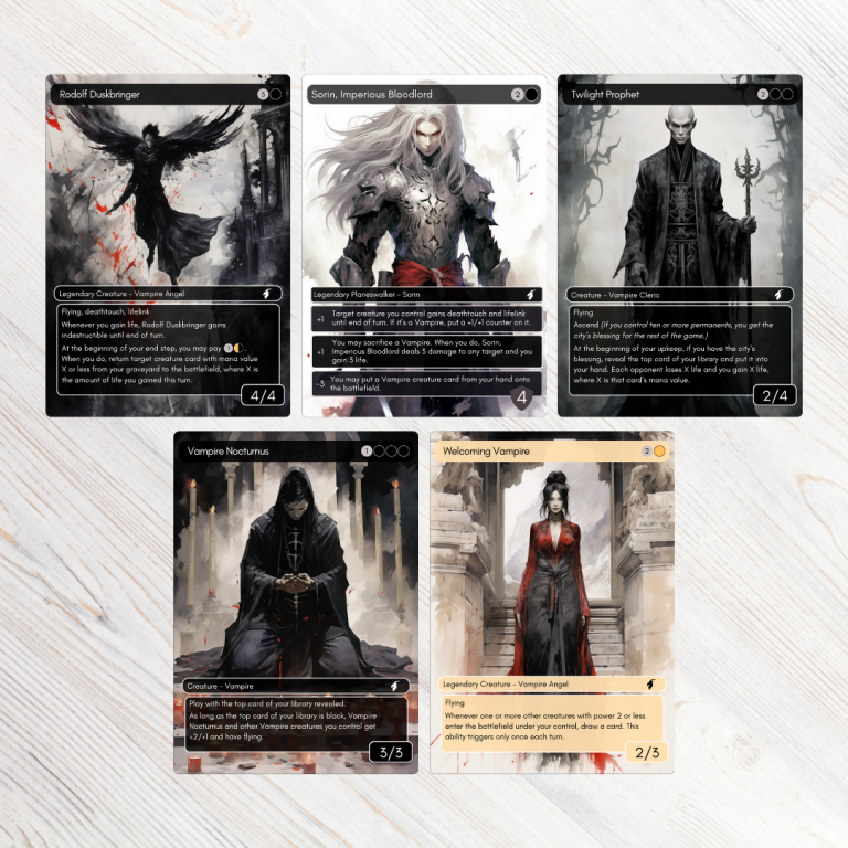 MTG Proxy Commander Starter Pack: Edgar Markov - The Proxy Forge ...