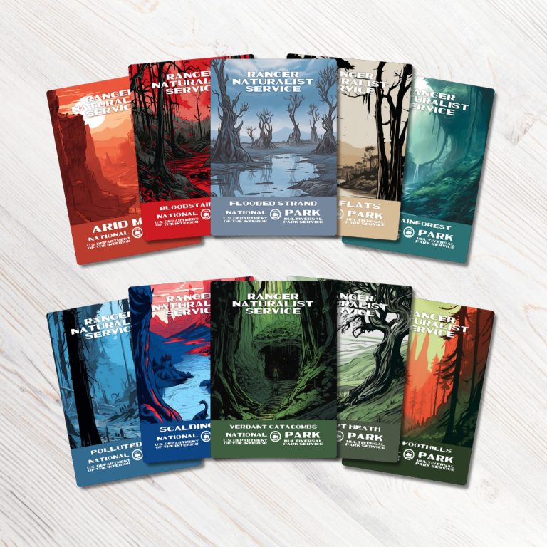 MTG Proxy Fetch Lands Pack: National Park Posters - The Proxy Forge ...