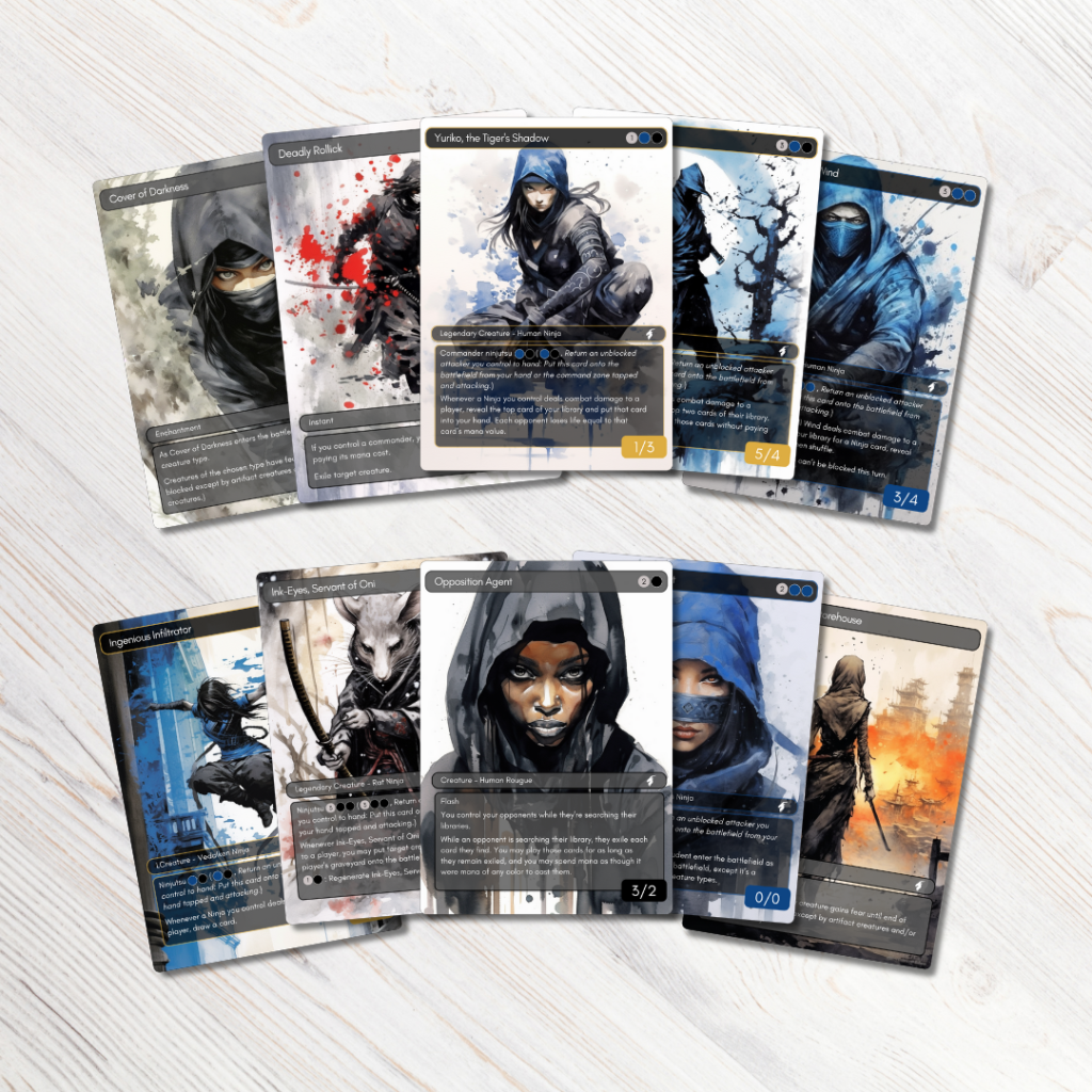 MTG Proxy Commander Starter Pack: Yuriko, the Tiger's Shadow - The ...