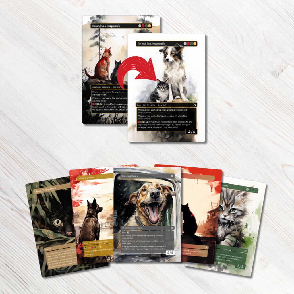 MTG Proxy Commander Starter Pack: Rin and Seri, Inseparable - The Proxy ...