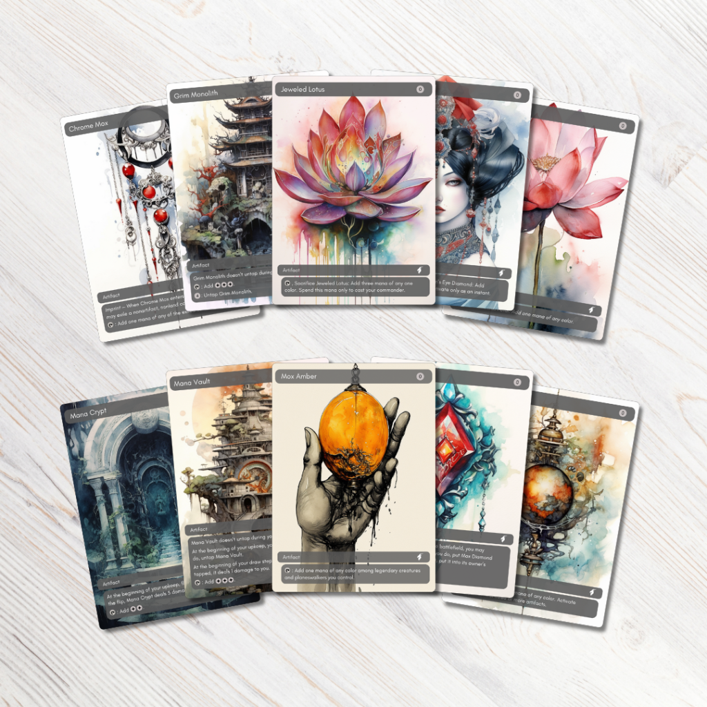 MTG Proxy Commander Staples Pack: Mana Rocks - The Proxy Forge ...