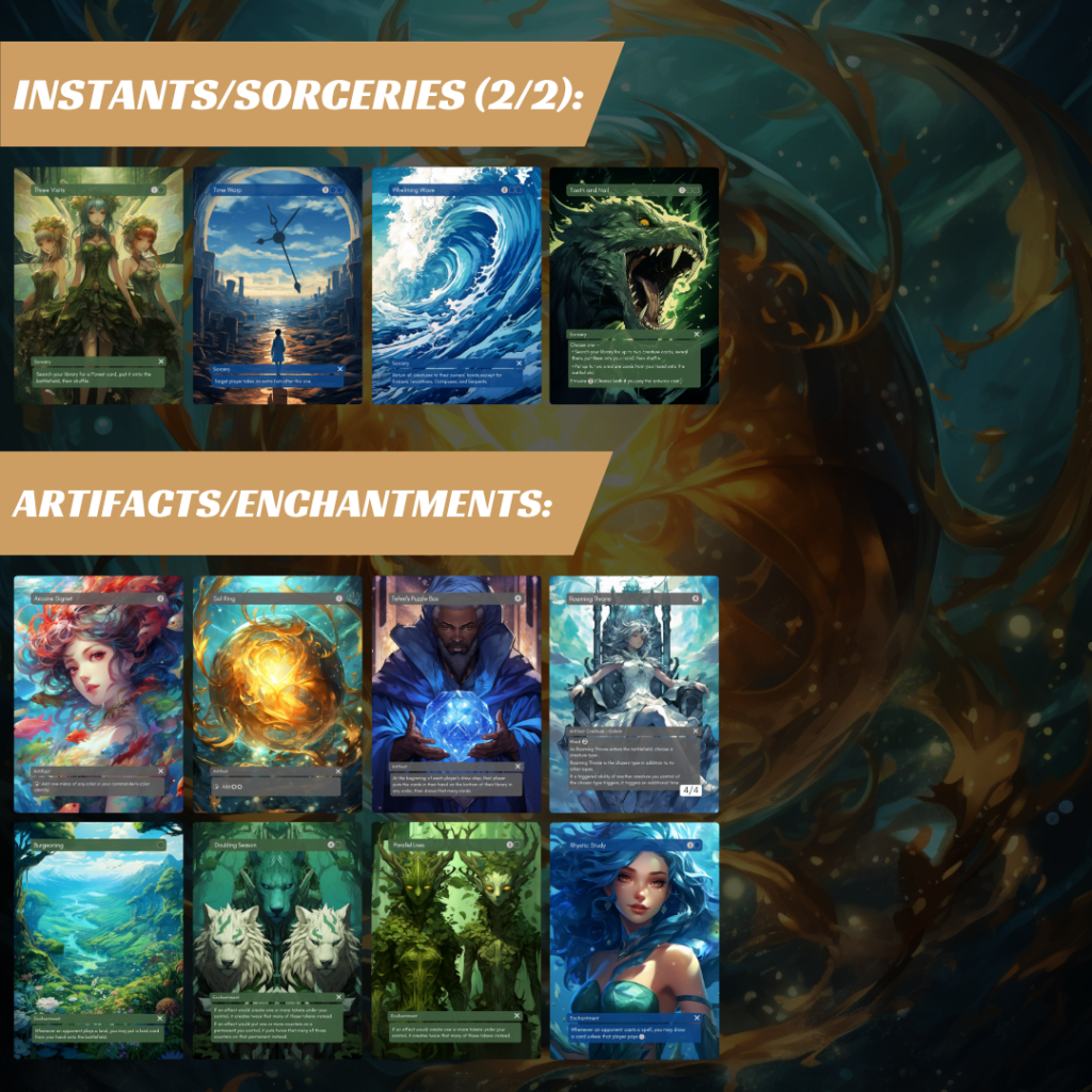 MTG Proxy Ready-to-Play Commander Deck: Koma, Cosmos Serpent