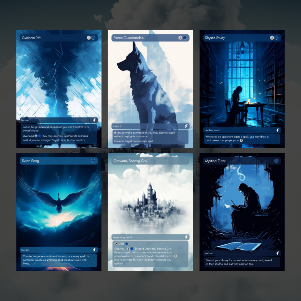 MTG Proxy Commander Staples: Blue - The Proxy Forge - Premium Magic The ...
