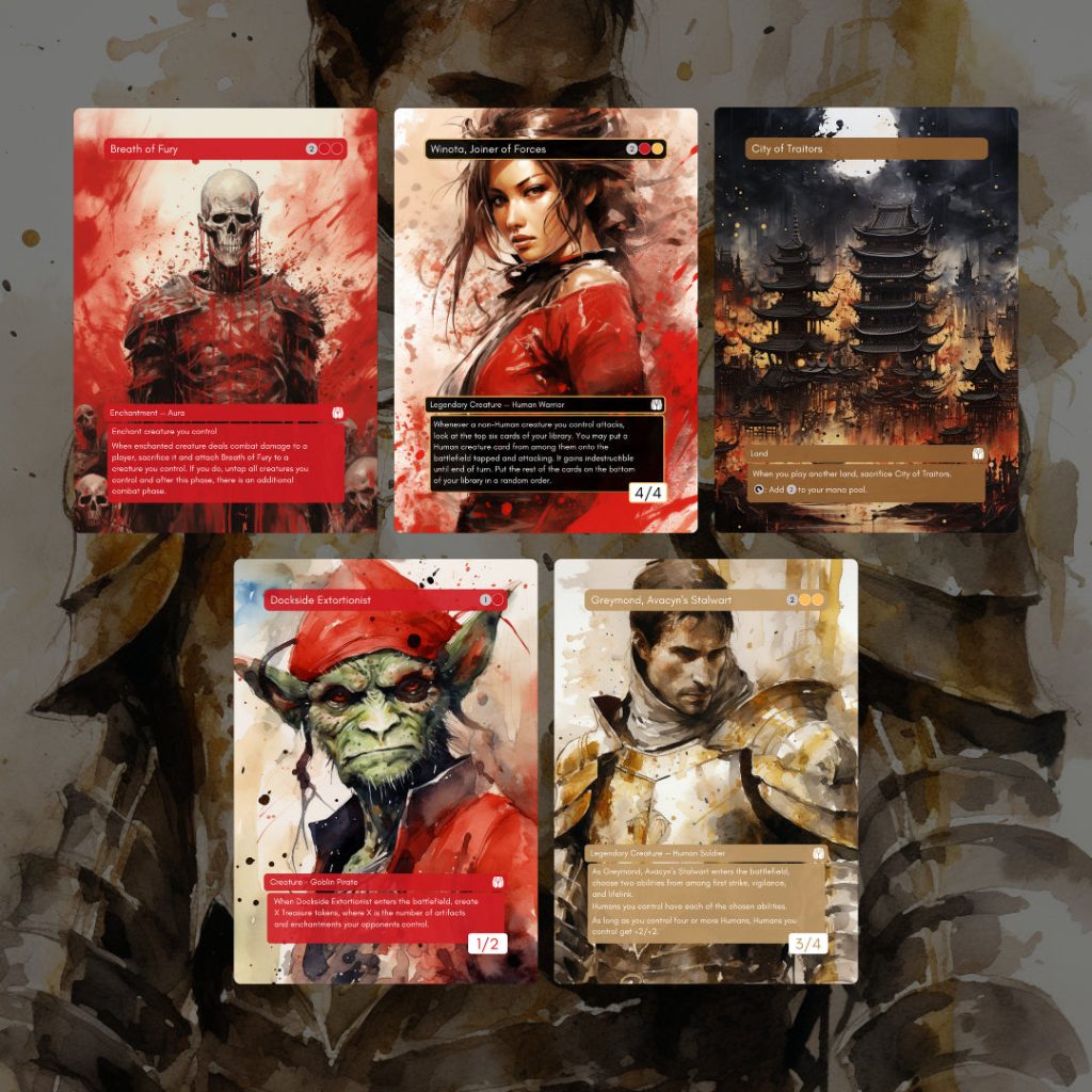 MTG Proxy Commander Starter Pack: Winota, Joiner of Forces - The Proxy ...