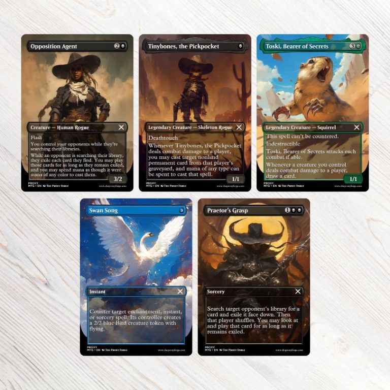 MTG Proxy Precon Upgrade Pack: Grand Larceny (Gonti, Canny Acquisitor)