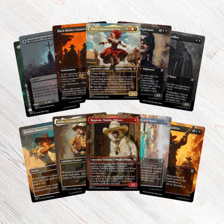 MTG Proxy Precon Upgrade Pack: Most Wanted (Olivia, Opulent Outlaw)