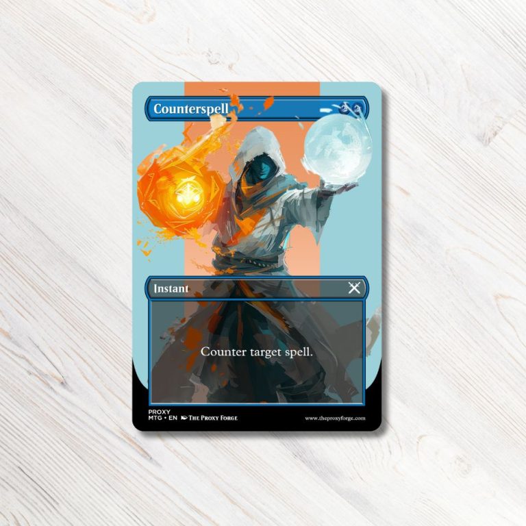 Counterspell MTG Proxy (Concept Art Style)