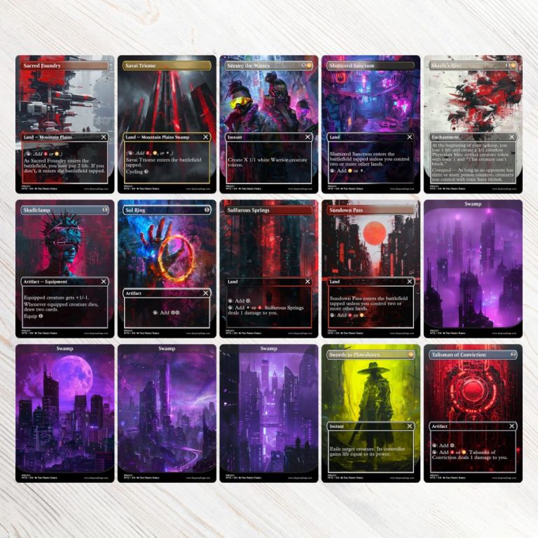 MTG Proxy Ready-to-Play Commander Deck: Caesar, Legion's Emperor ...