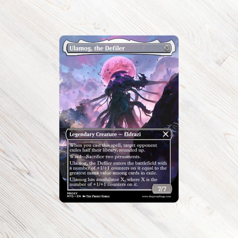 Ulamog, the Defiler MTG Proxy (Retro Fantasy)