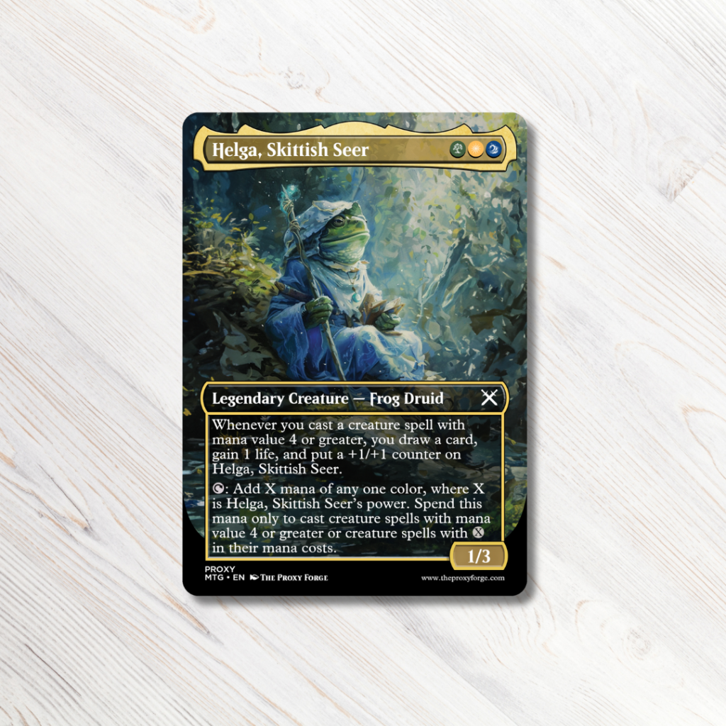 Helga, Skittish Seer MTG Proxy