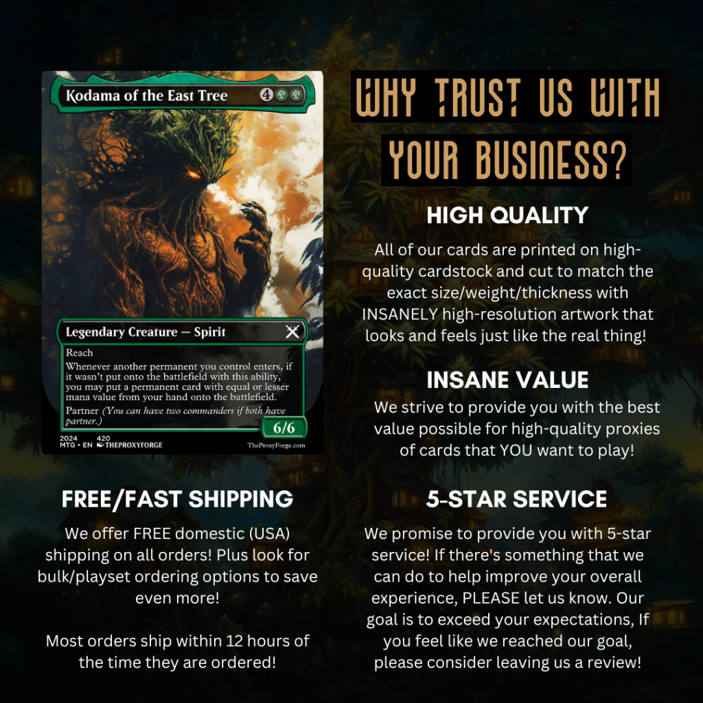 Commander Staples: 420 Edition MTG Proxy