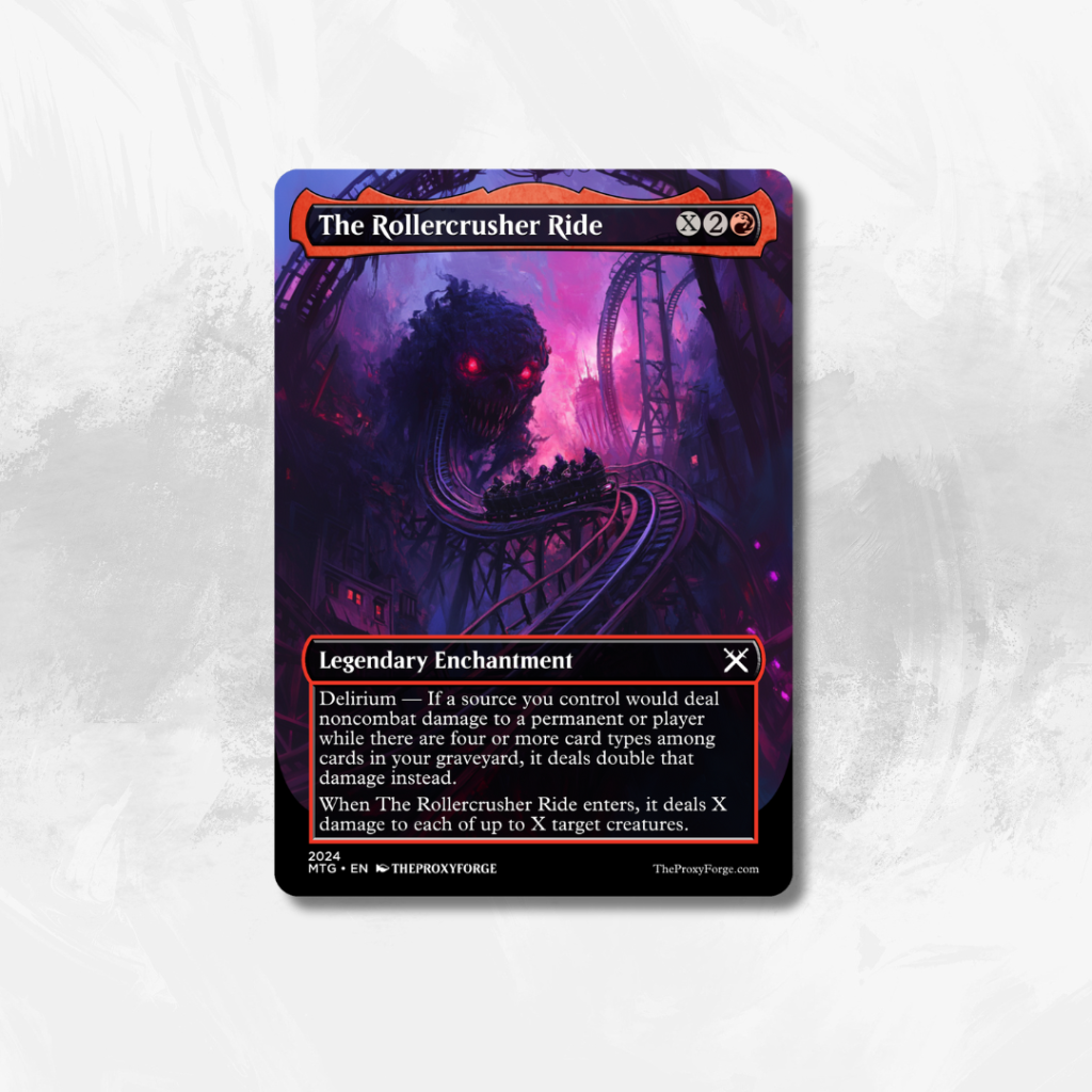 The Rollercrusher Ride MTG Proxy