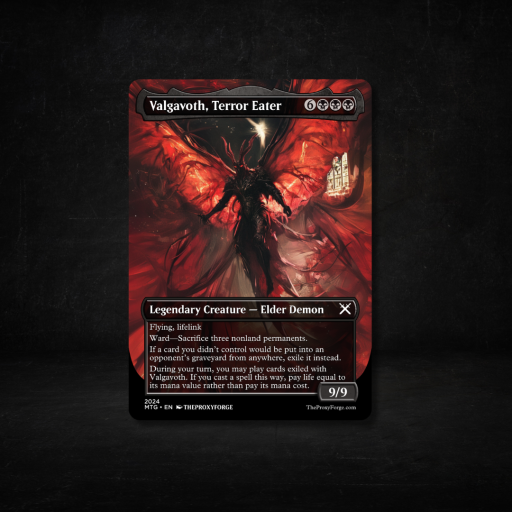 Valgavoth, Terror Eater MTG Proxy