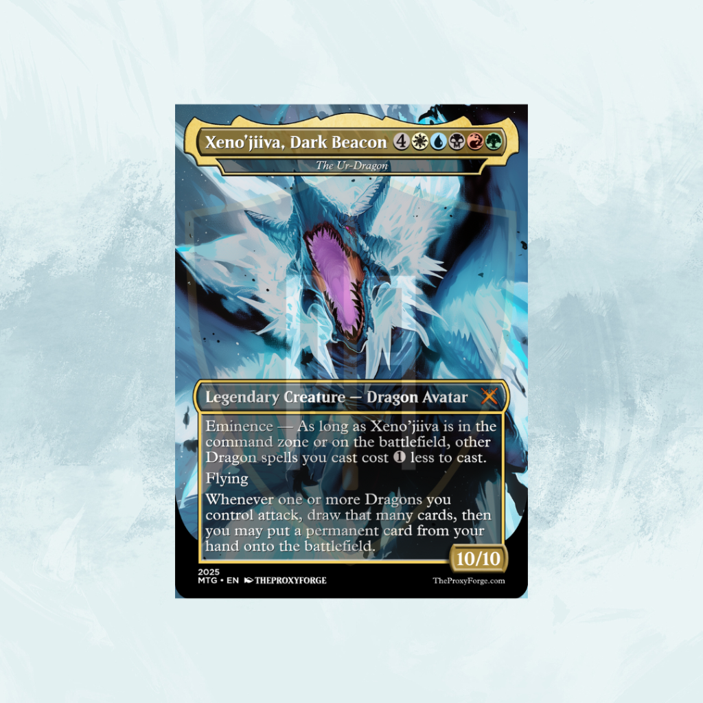 Xeno'jiiva, Dark Beacon MTG Proxy